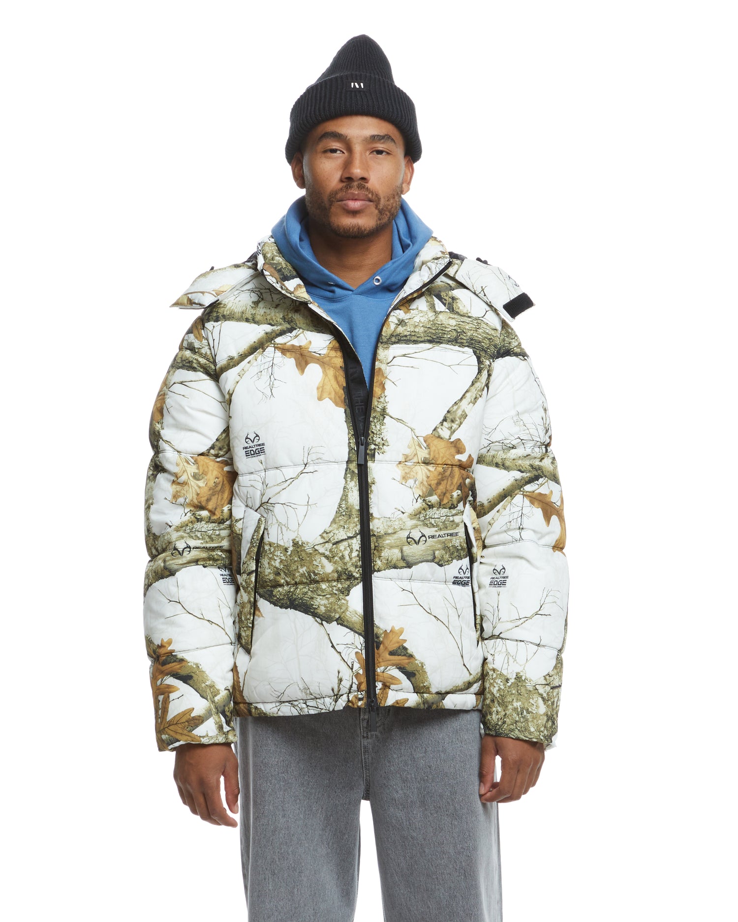 Realtree EDGE® Hooded Puffer - Snow Camo