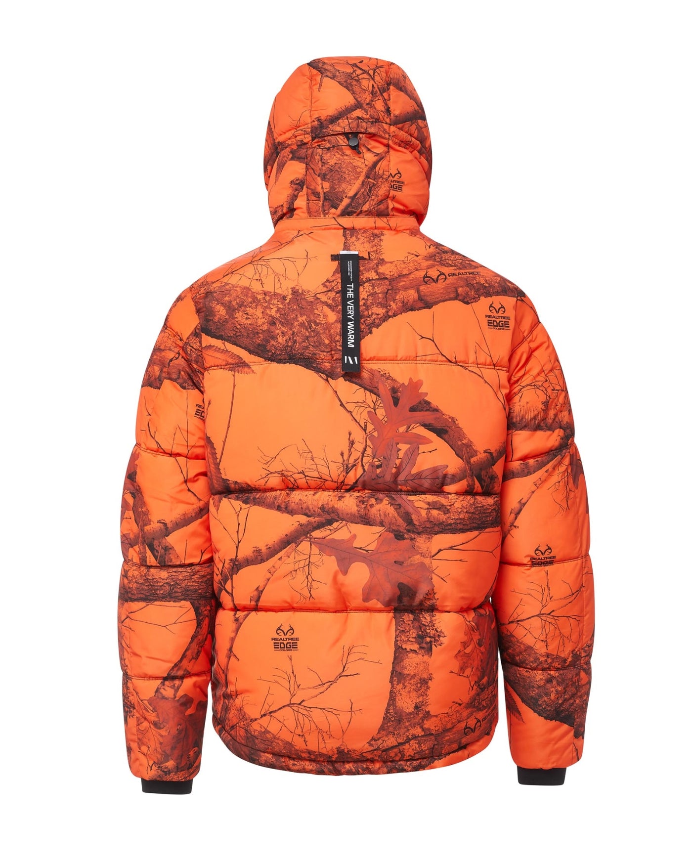 Realtree EDGE® Hooded Puffer - Orange Camo