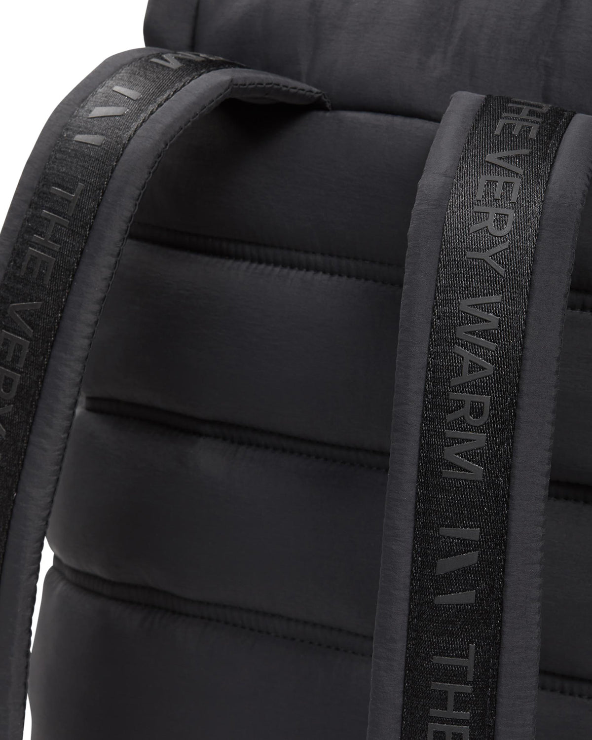 Puffer Backpack - Black