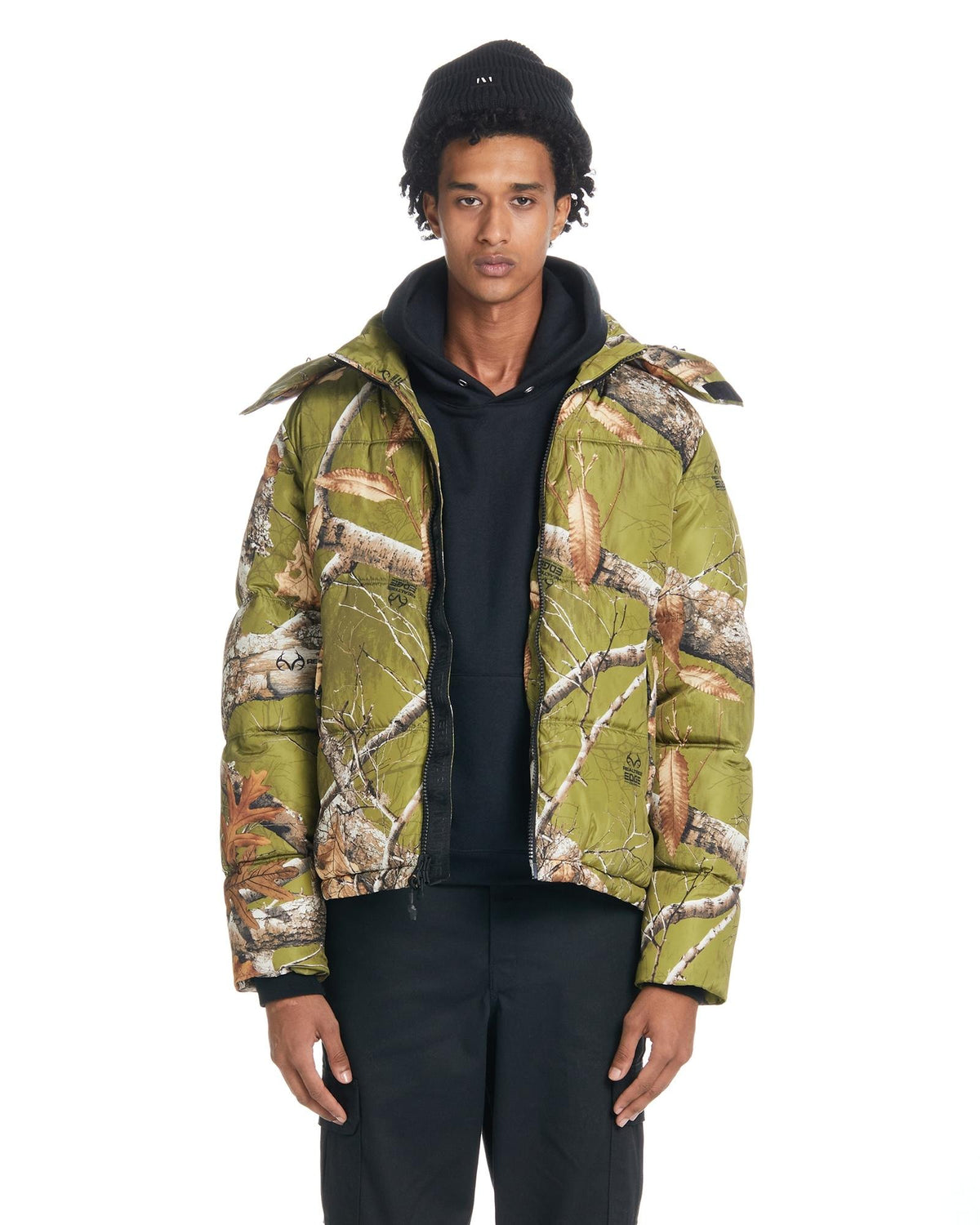 Realtree EDGE® Hooded Puffer - Moss Camo