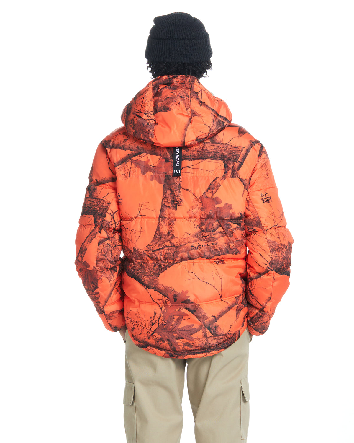 Realtree EDGE® Anorak Puffer - Orange Camo